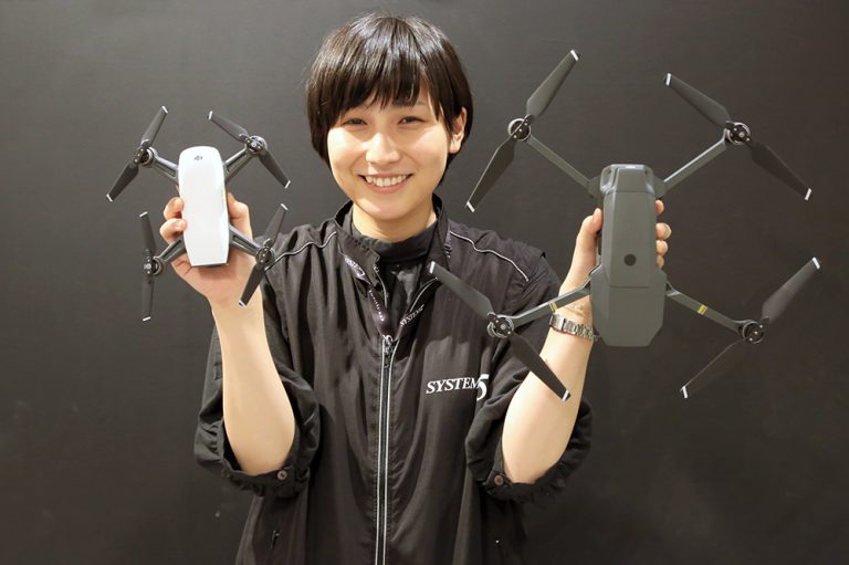 DJI Spark （モックアップ）をPROGEAR半蔵門ショールームにて展示中です。 – 新着情報 | SYSTEM5